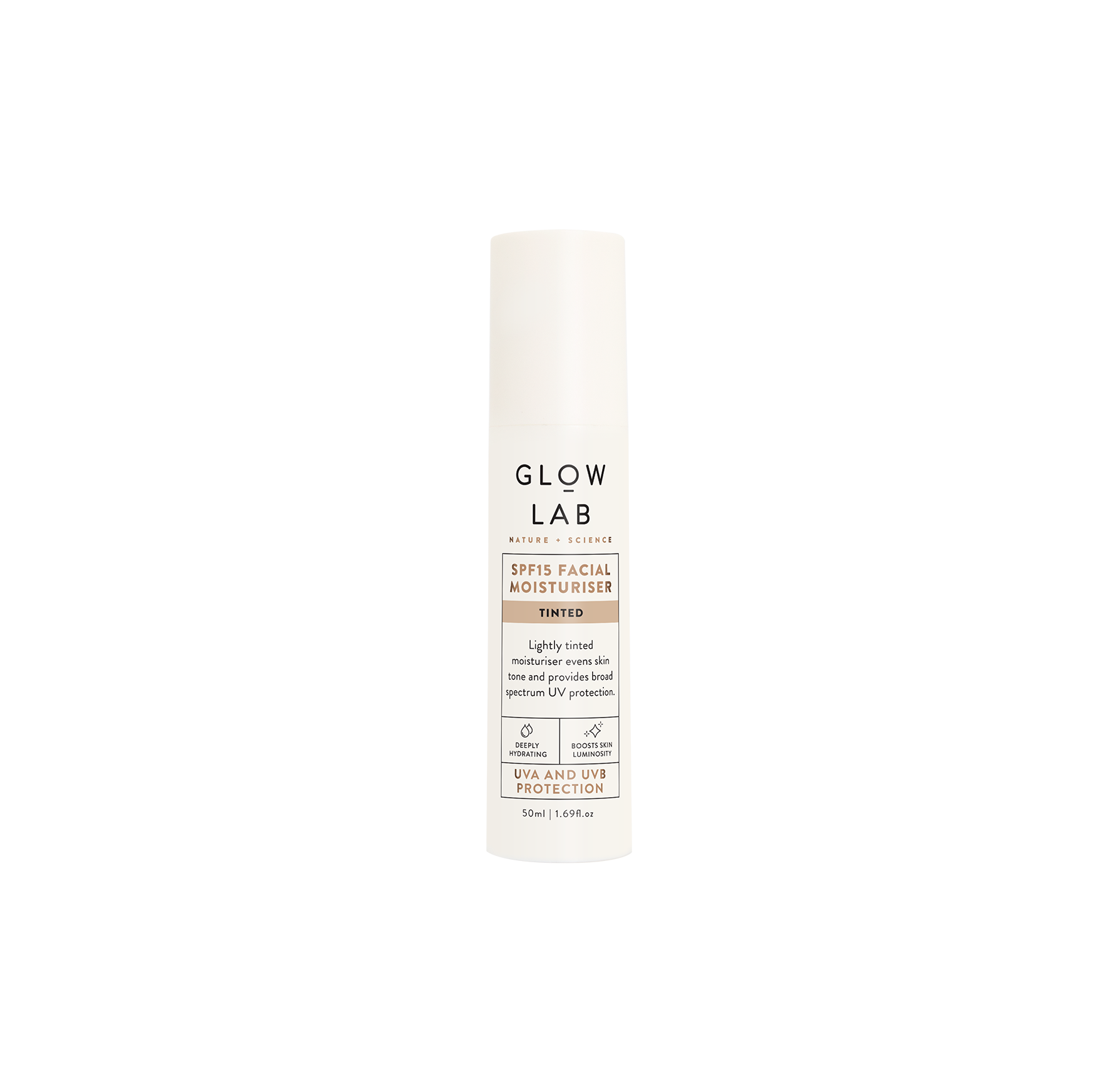 Tinted SPF 15 Moisturiser – Glow Lab
