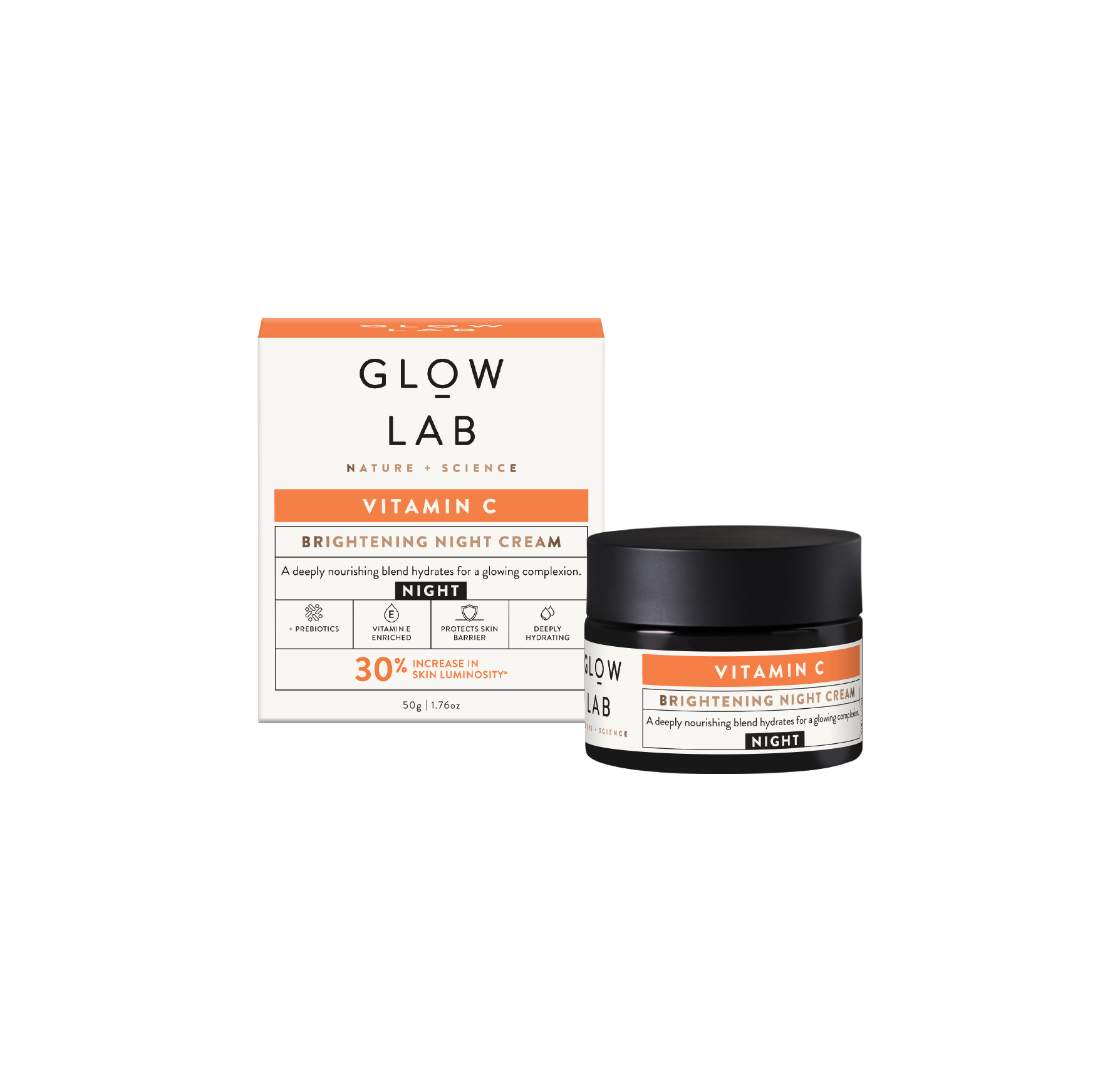 Vitamin C Brightening Night Cream – Glow Lab